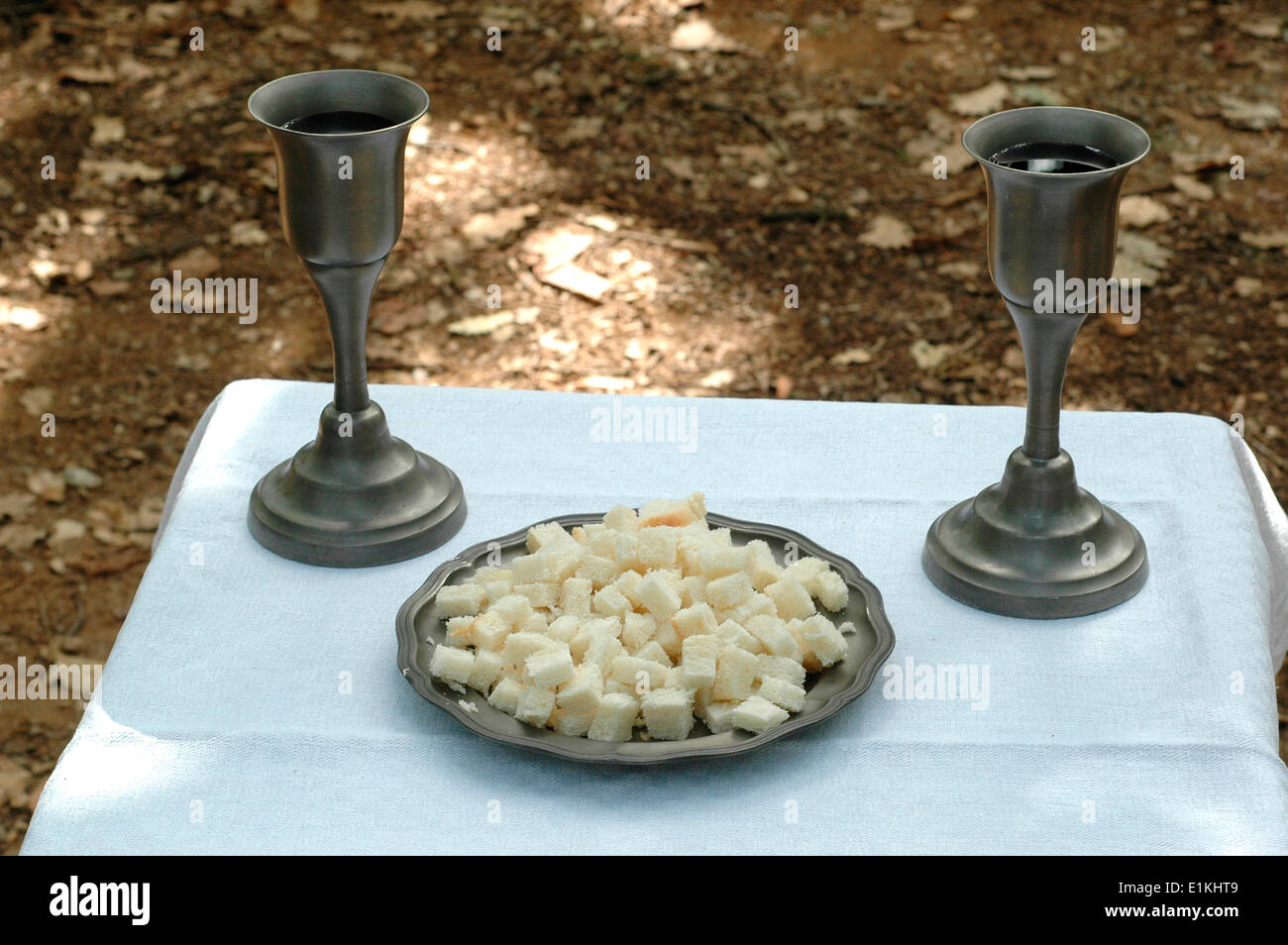 Protestant holy communion Stock Photo - Alamy