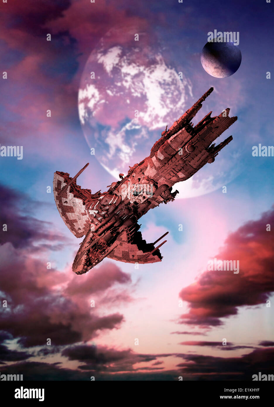 Spacecraft in space hi-res stock photography and images - Alamy
