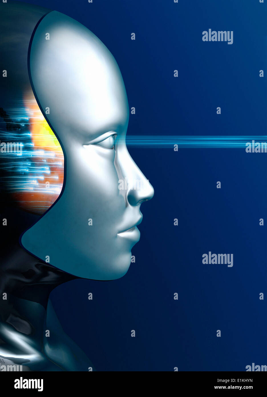 Cyborg eye hi-res stock photography and images - Alamy