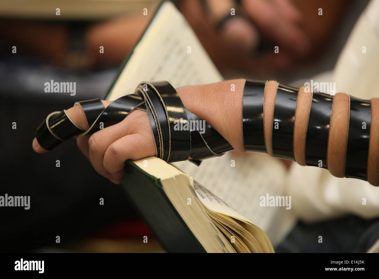 Torah reading in a synagogue Stock Photo - Alamy