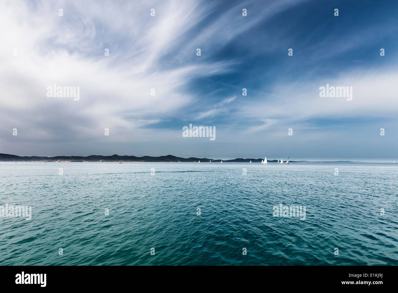 Yachts in the distance hi-res stock photography and images - Alamy