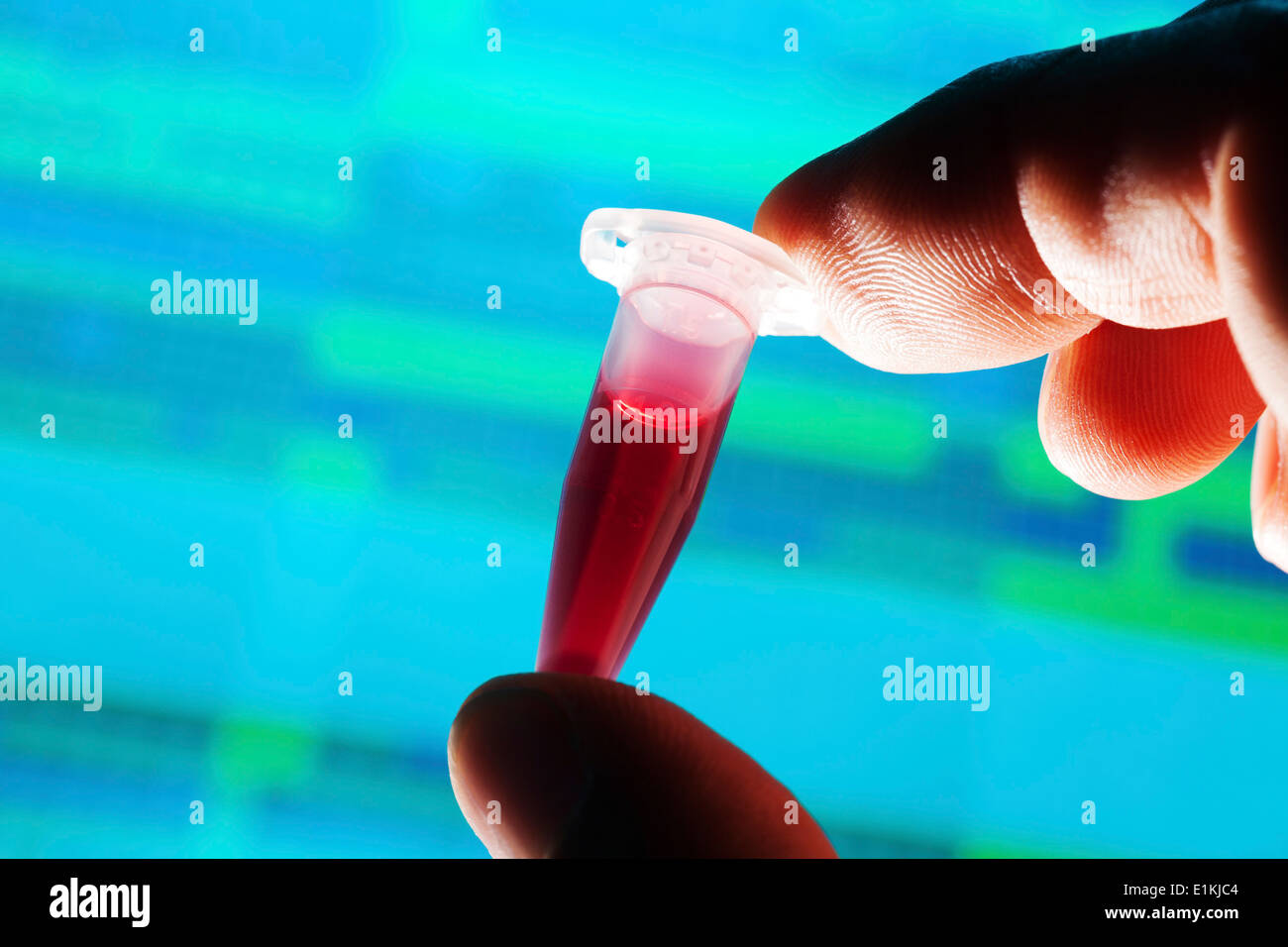 Eppendorf tube blood sample hi-res stock photography and images - Alamy