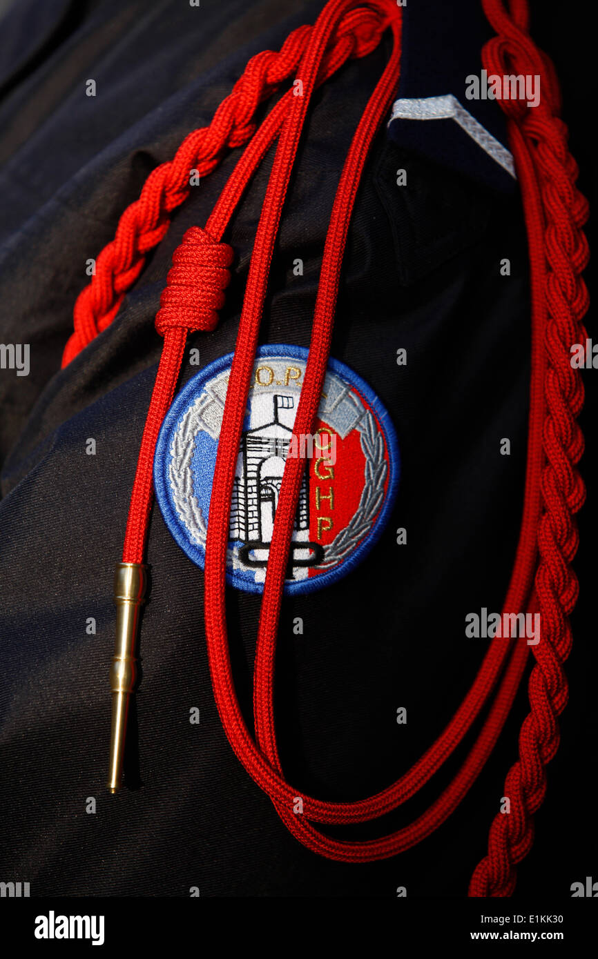 French police badge hi-res stock photography and images - Alamy