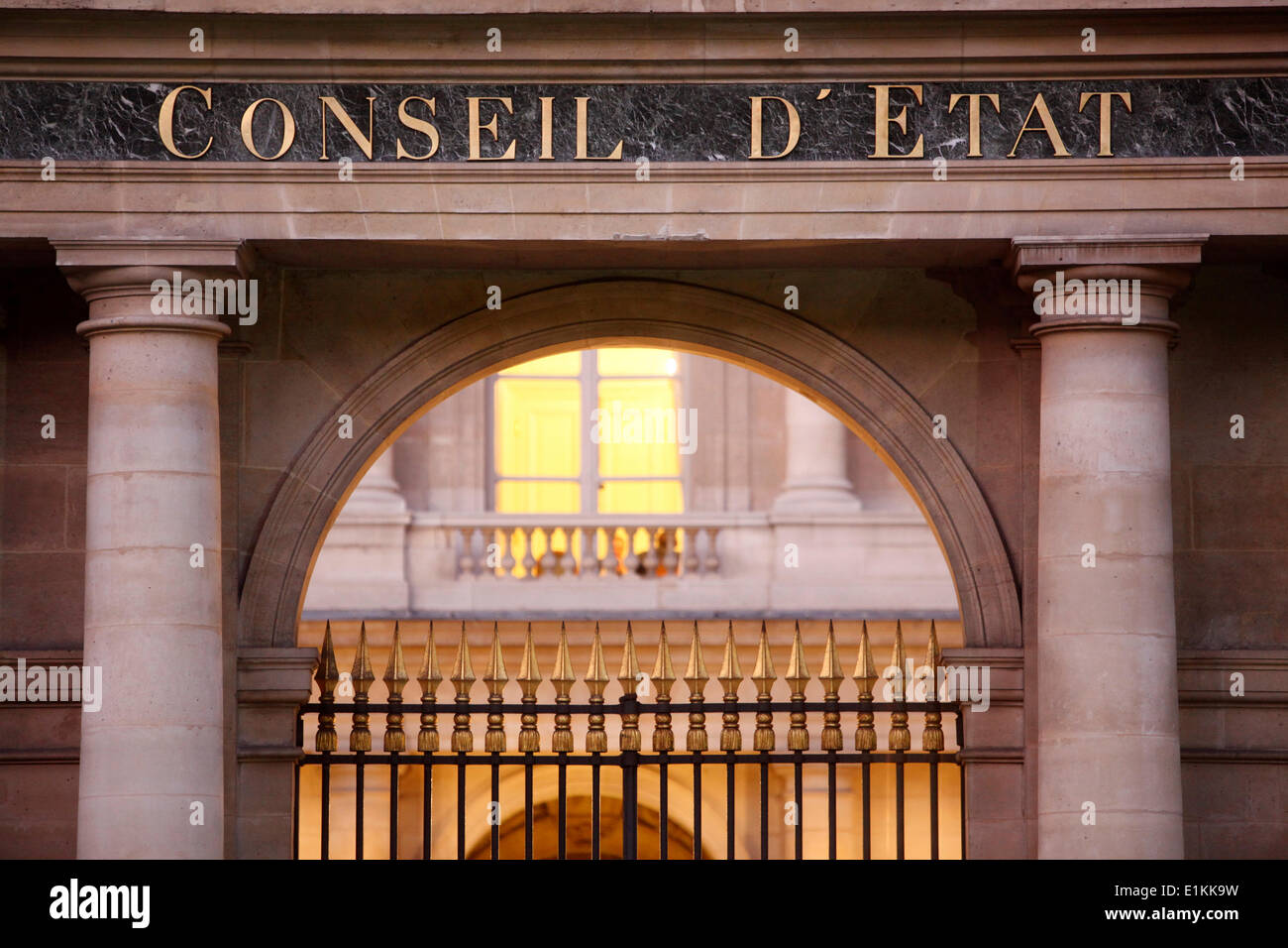 Conseil d'Etat in Paris Stock Photo - Alamy