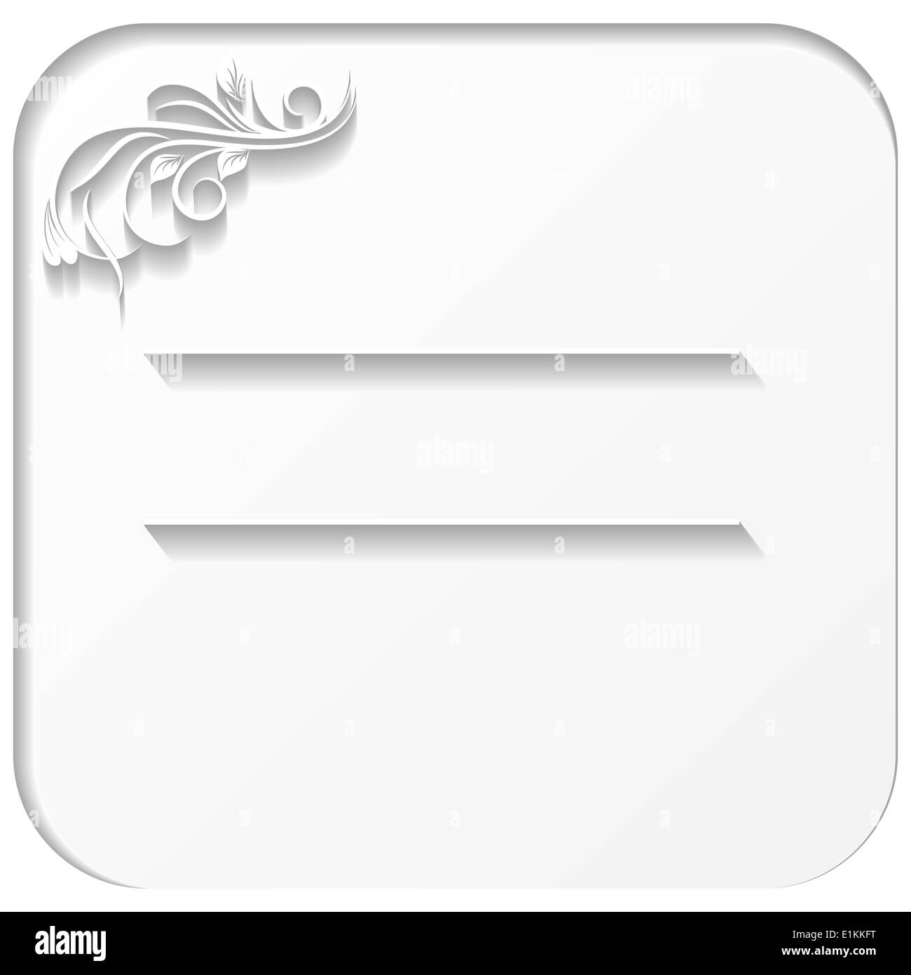 Photo frame greeting card Black and White Stock Photos & Images - Alamy