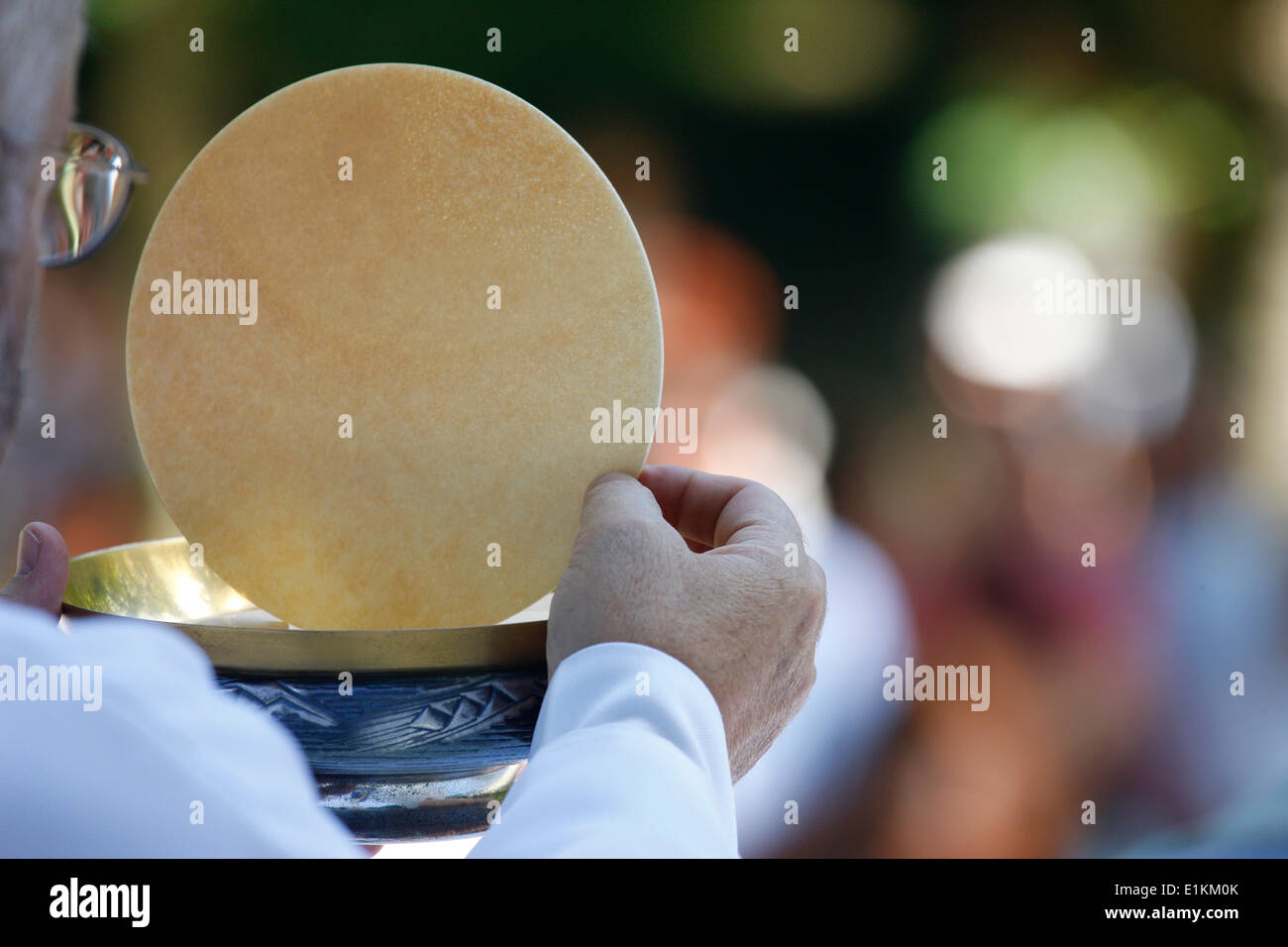 Liturgy of the eucharist hi-res stock photography and images - Alamy