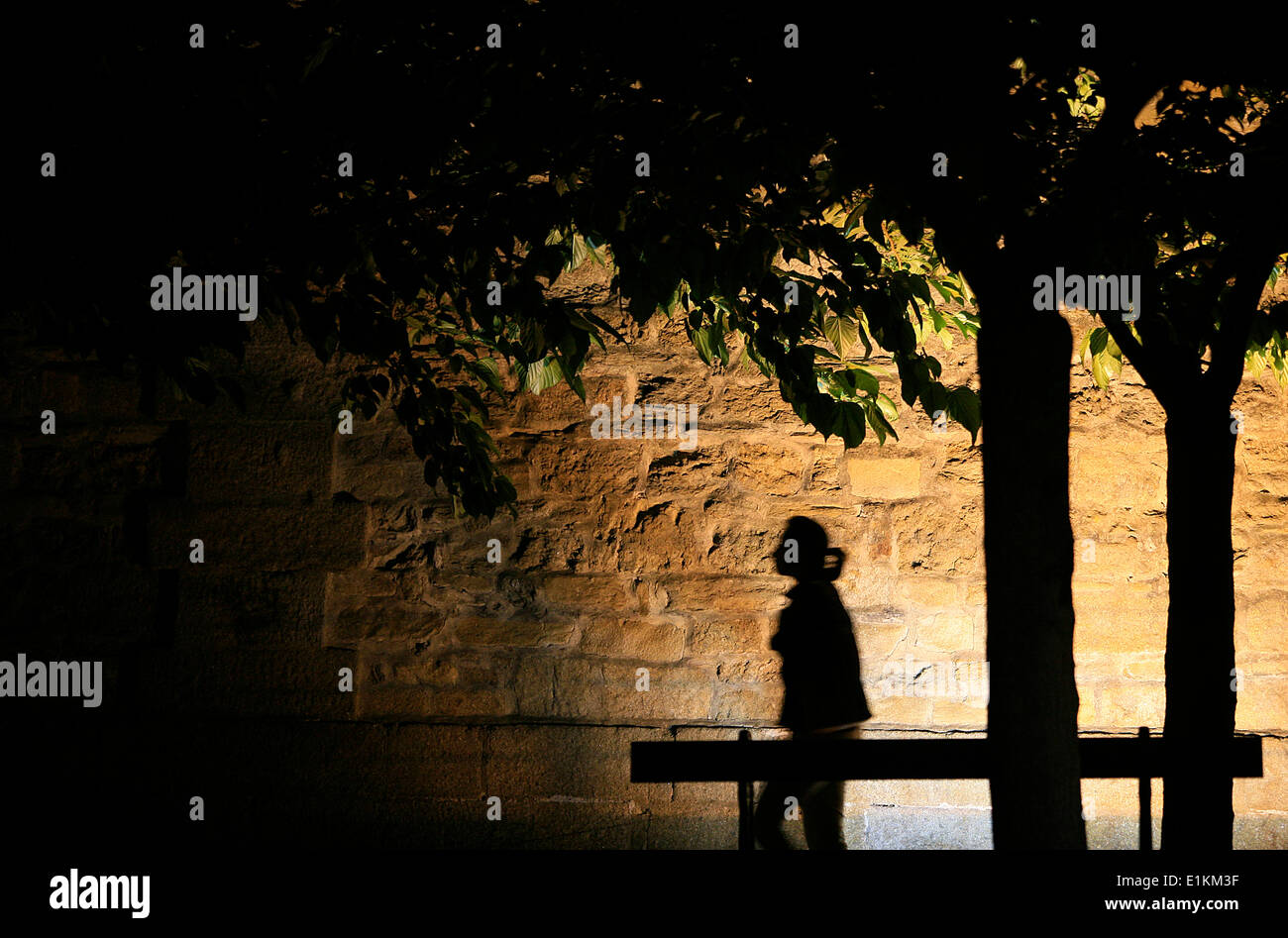 Night walk hi-res stock photography and images - Alamy