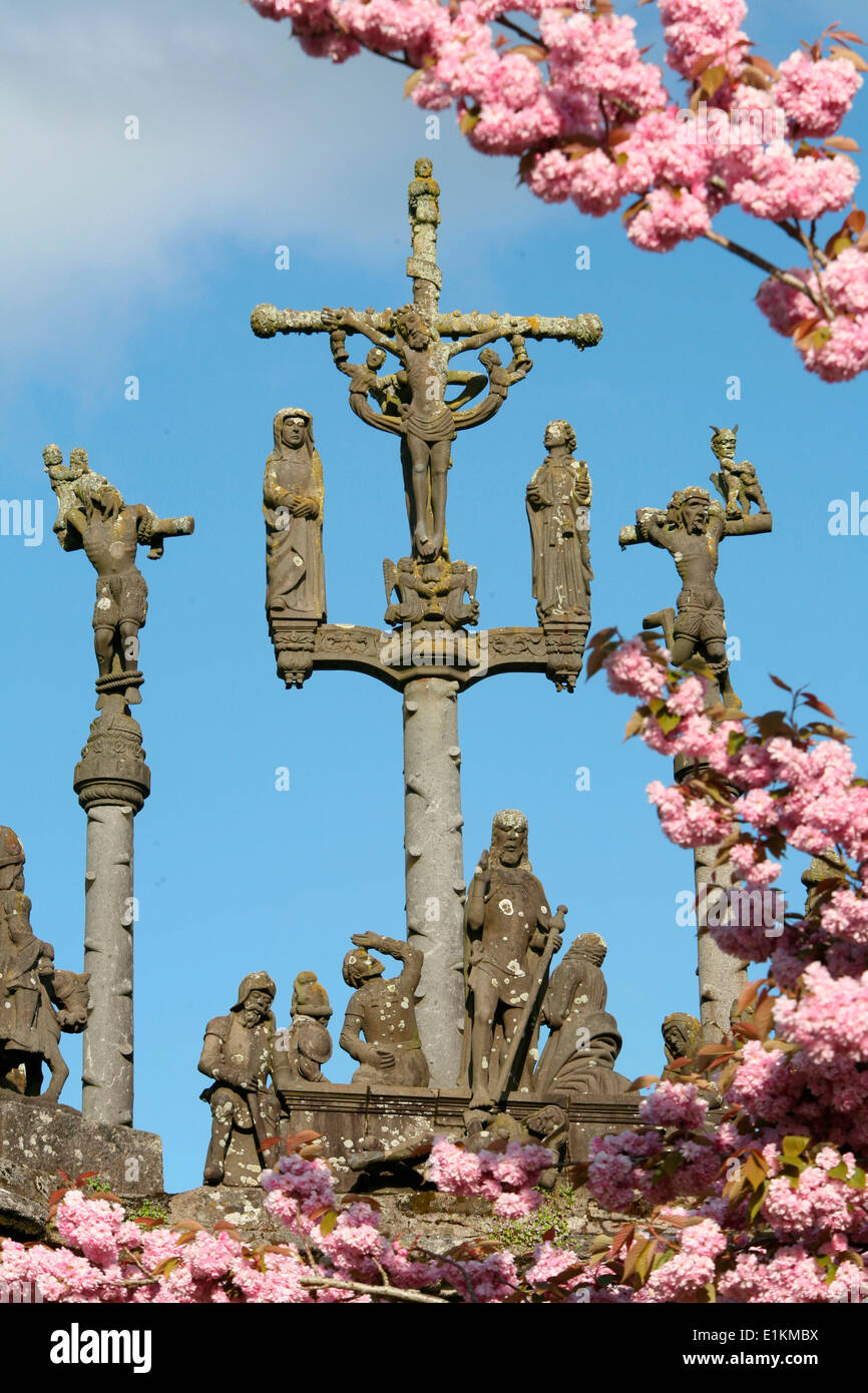 Pleyben calvary hi-res stock photography and images - Alamy