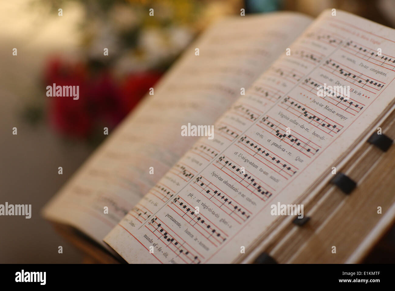 Religious music score hi-res stock photography and images - Alamy