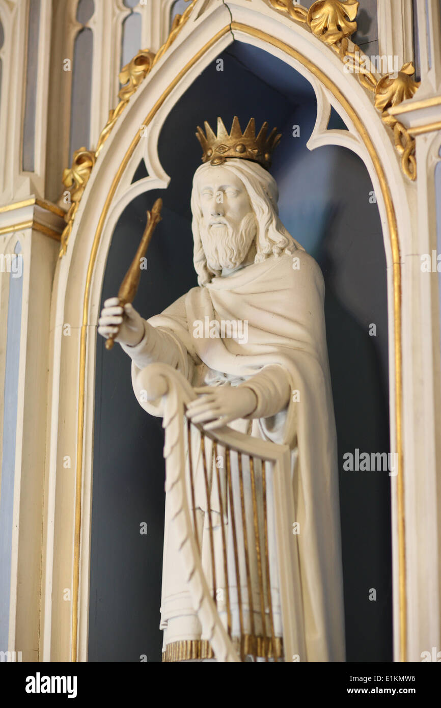 King David sculpture Stock Photo - Alamy
