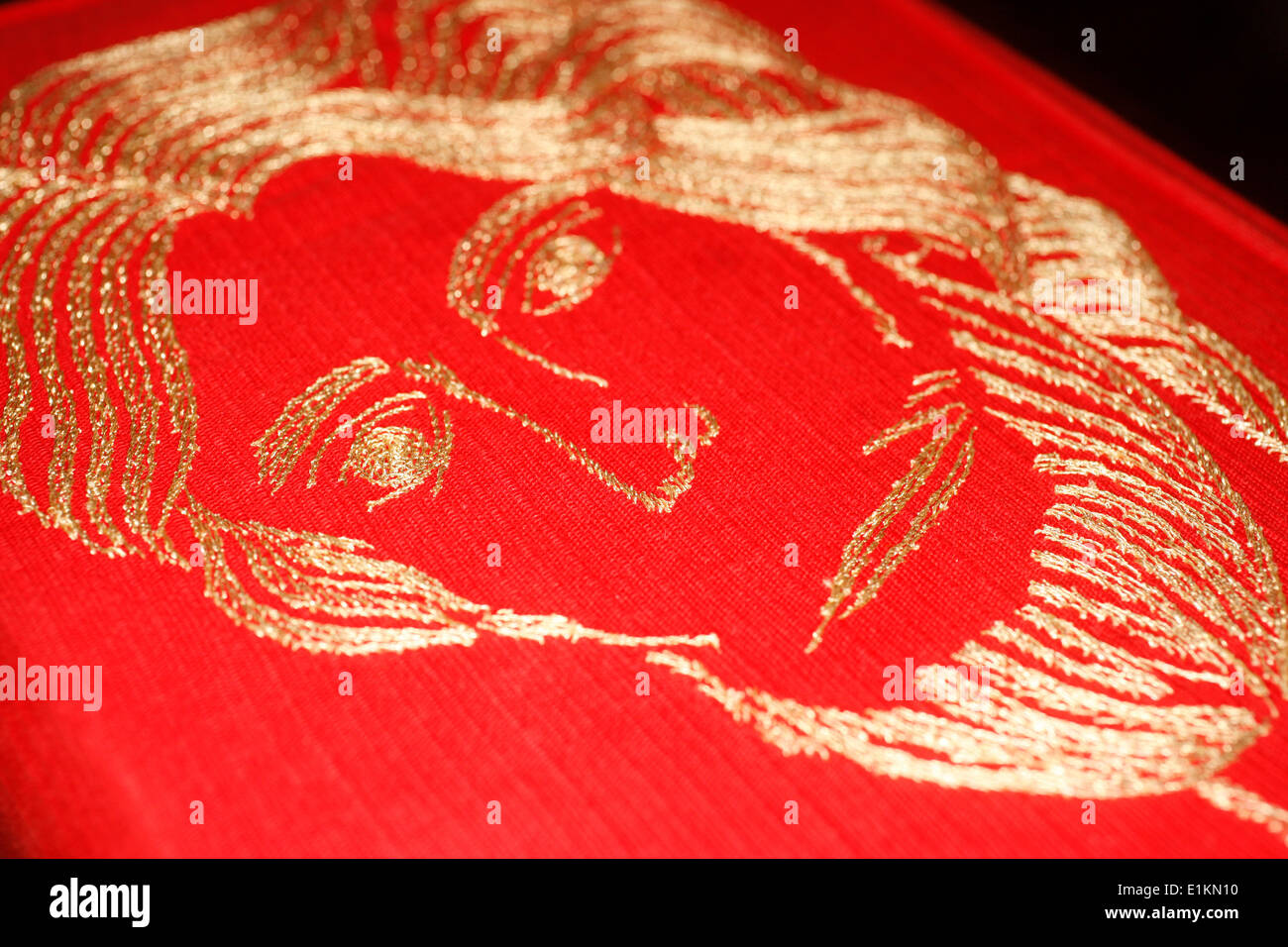 Christ's face on a Bible Stock Photo - Alamy