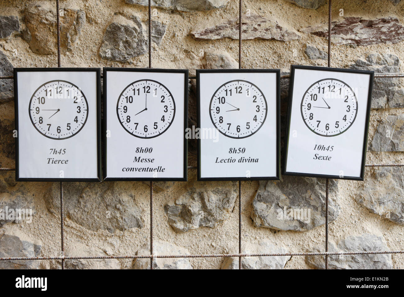 Prayer timetable hi-res stock photography and images - Alamy