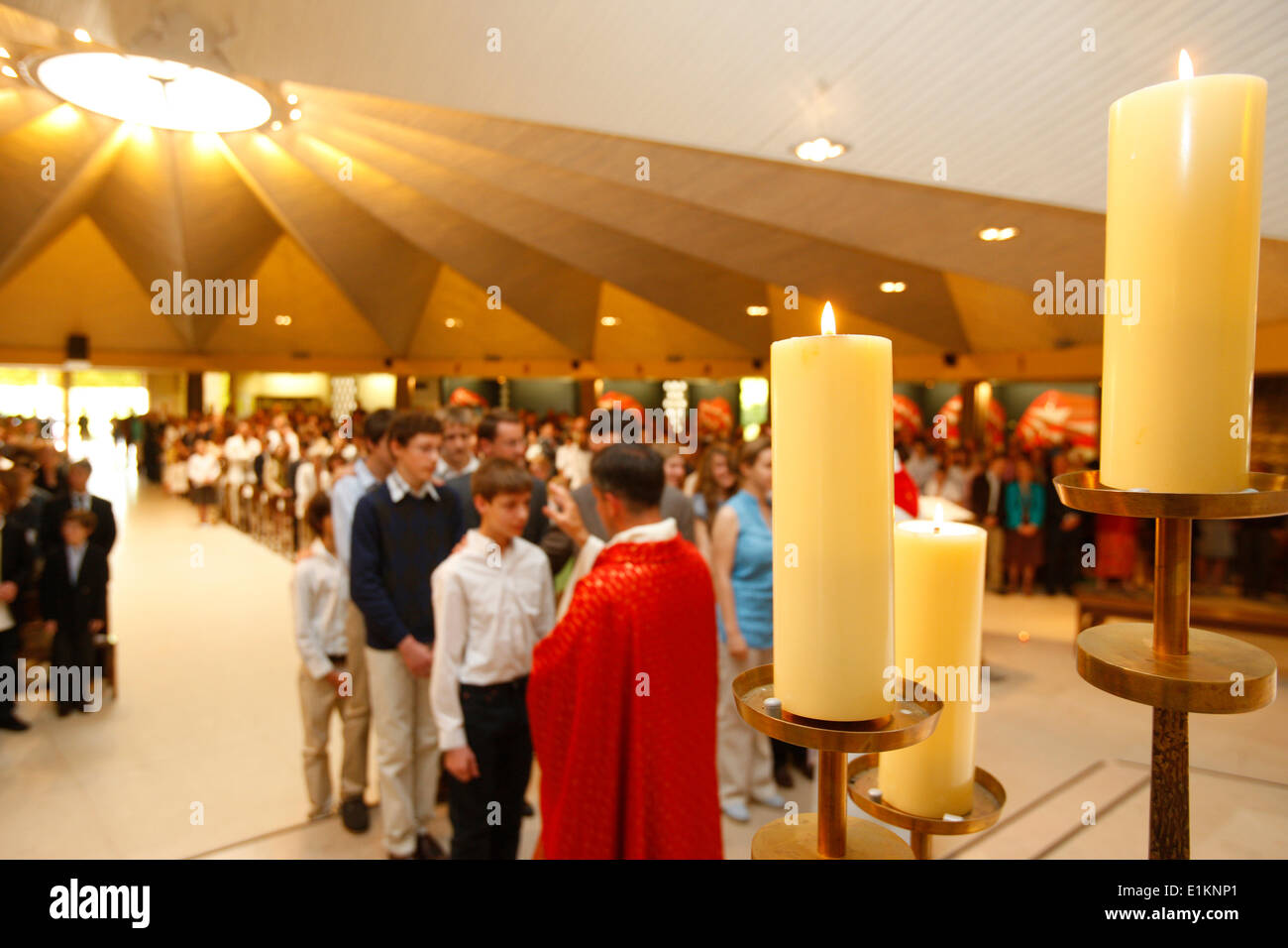 Confirmation ceremony hi-res stock photography and images - Alamy
