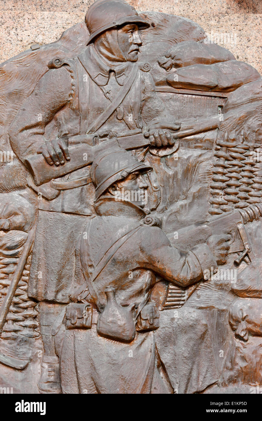 First world war memorial Stock Photo - Alamy