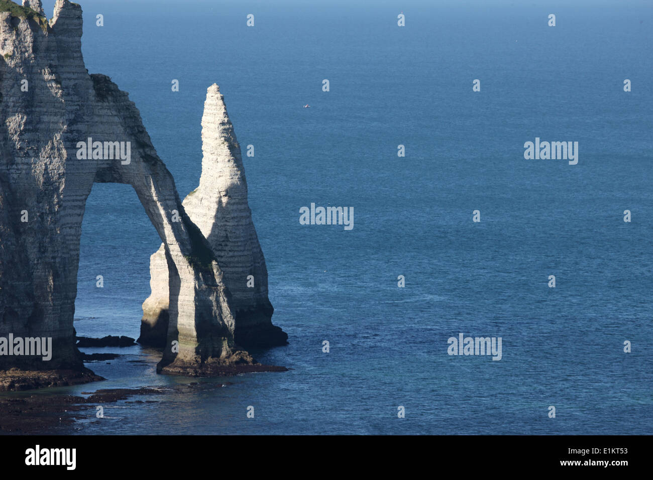 Cliffs at Etretat Stock Photo - Alamy