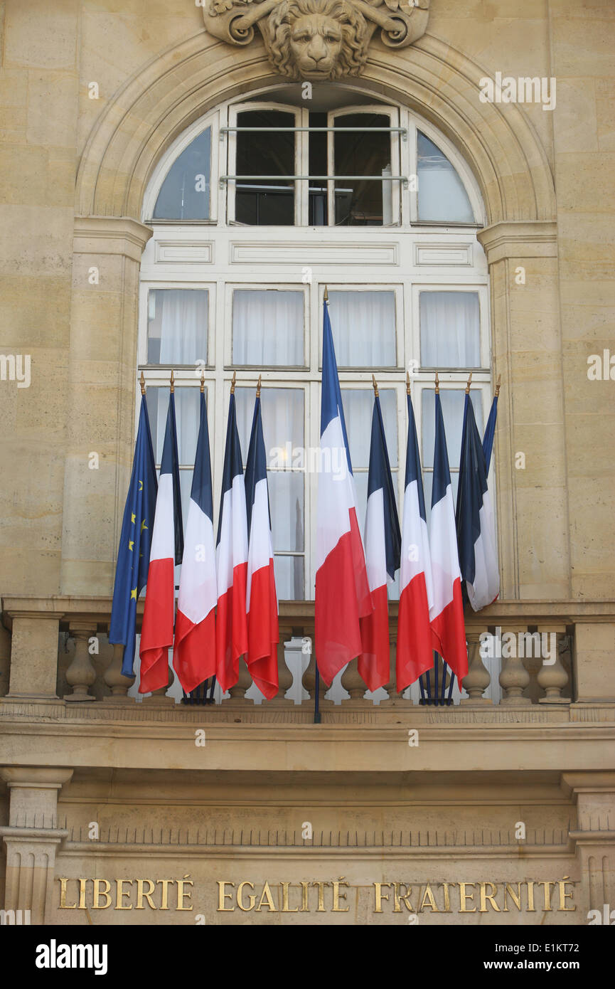 French flags hi-res stock photography and images - Alamy