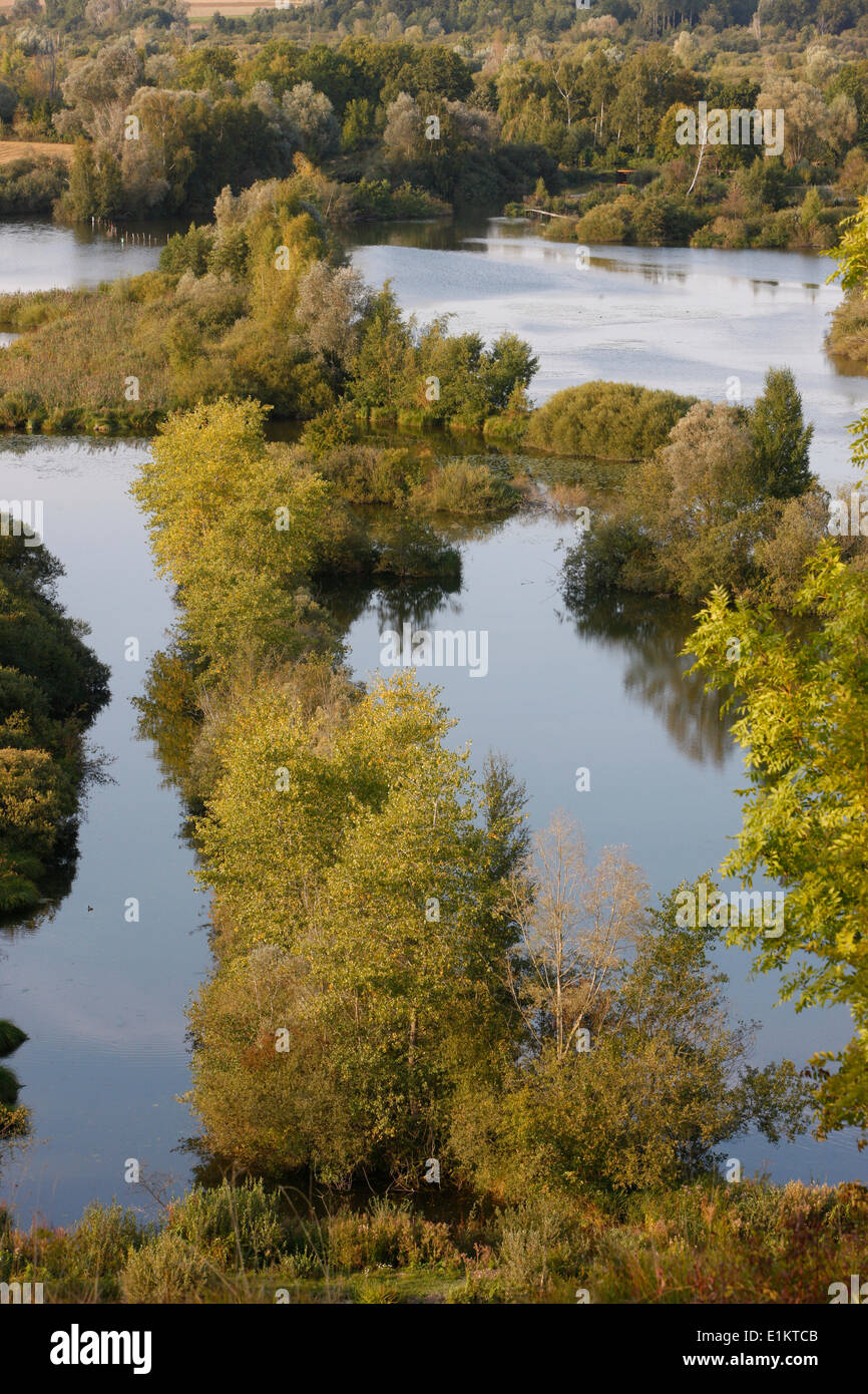 Somme valley landscape Stock Photo - Alamy