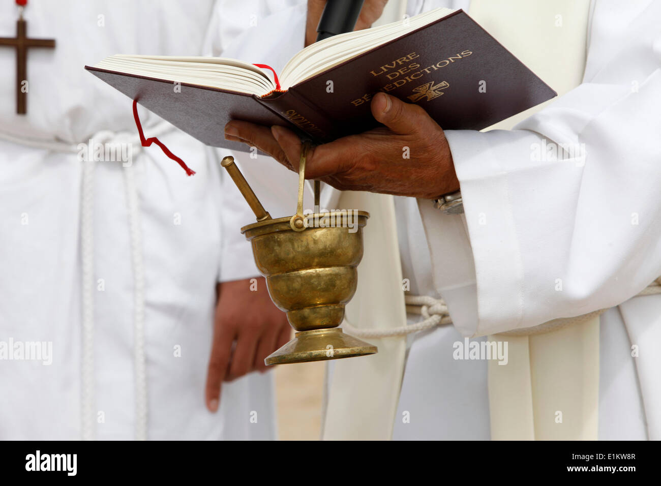 Blessing cross hi-res stock photography and images - Alamy