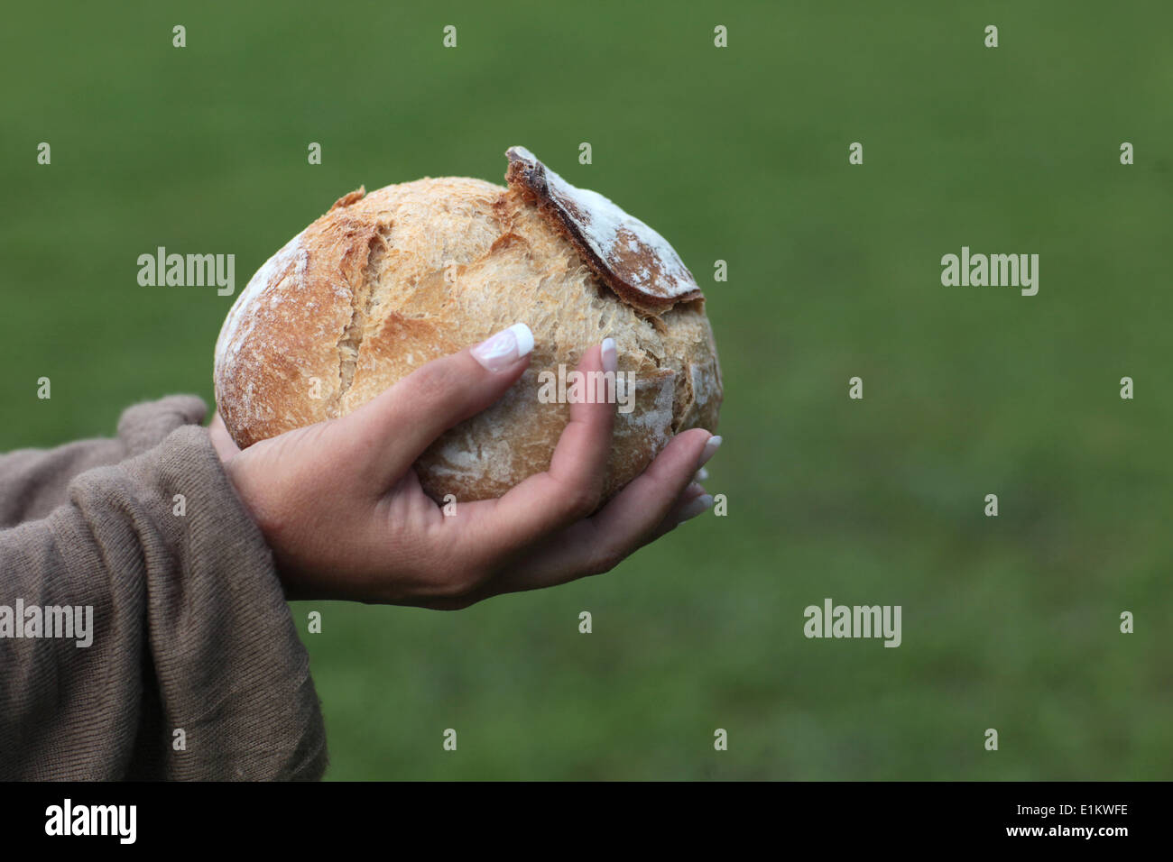 Bread during lent Stock Photo - Alamy