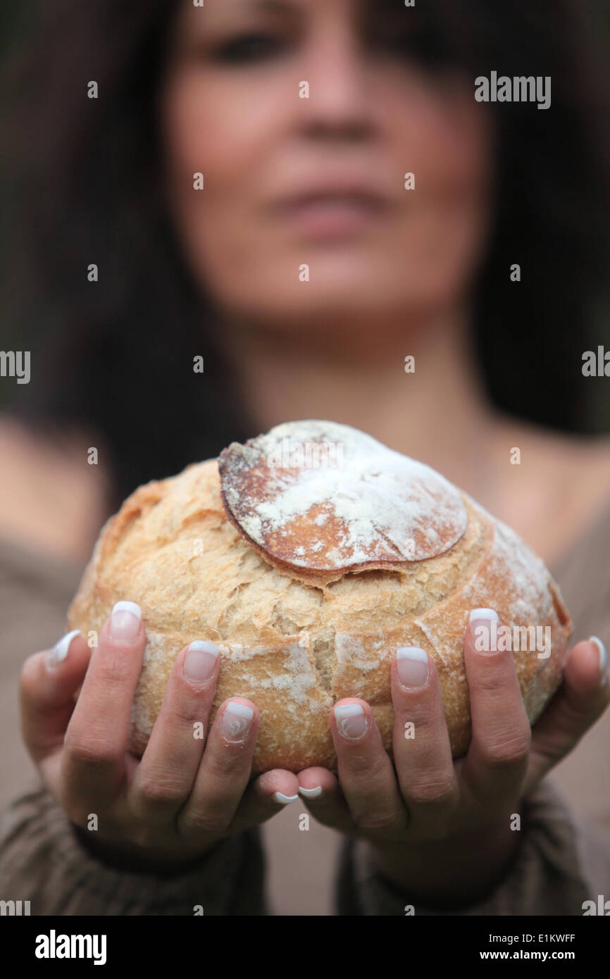 Bread during lent Stock Photo - Alamy