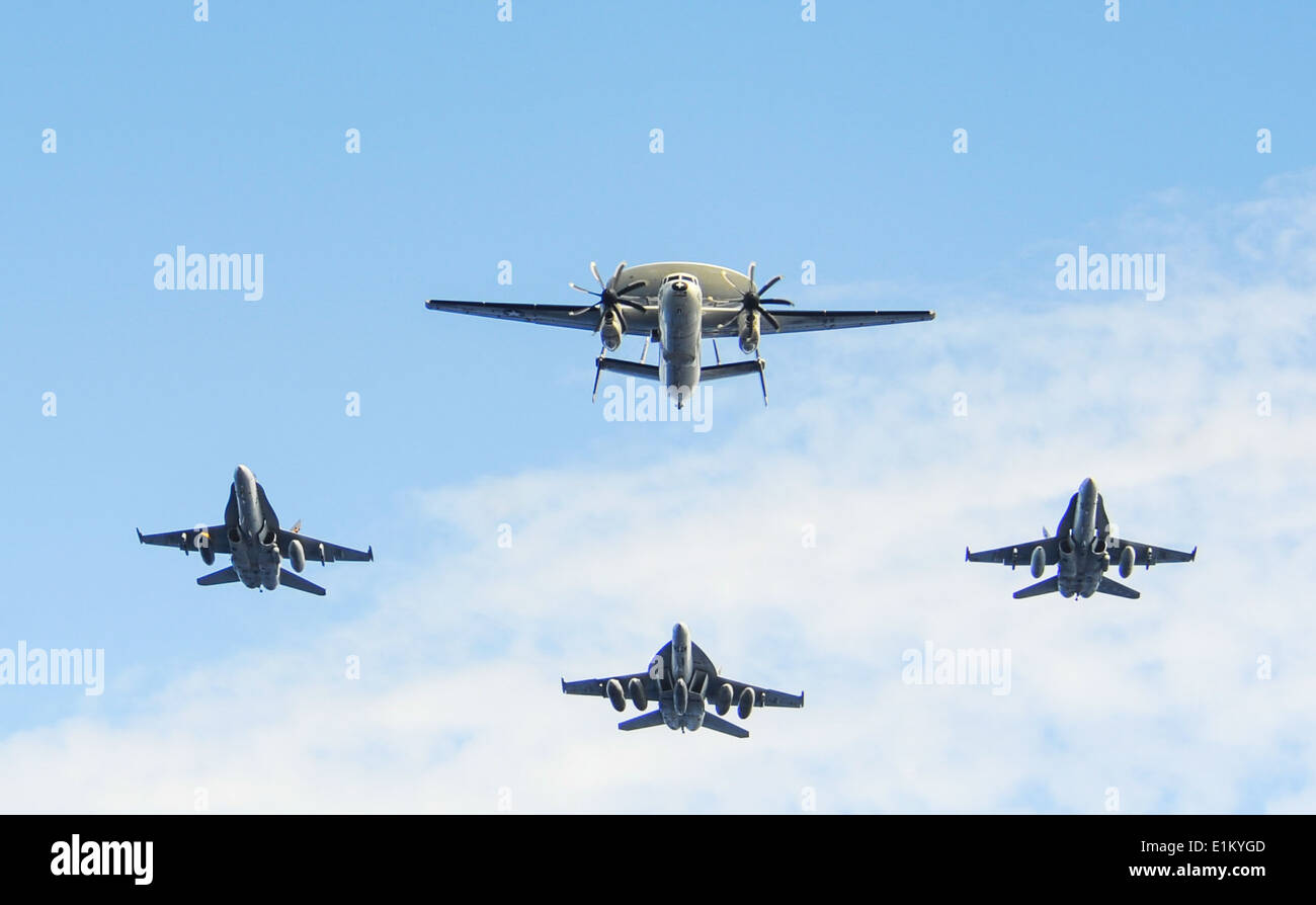 U.S. Navy and Marine Corps aircraft assigned to Carrier Air Wing (CVW ...