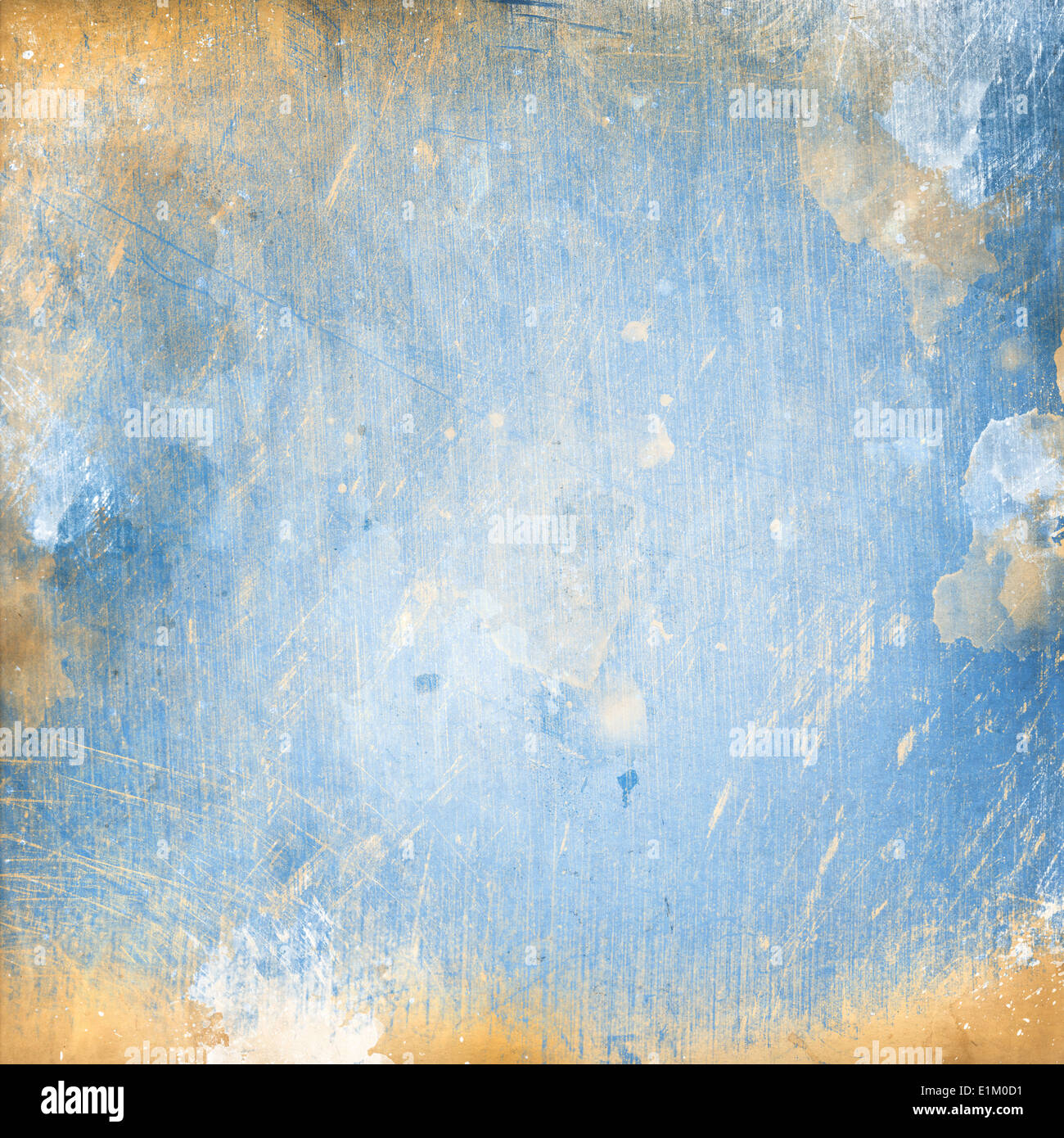Grunge background in pastel colours with stains and scratches Stock ...