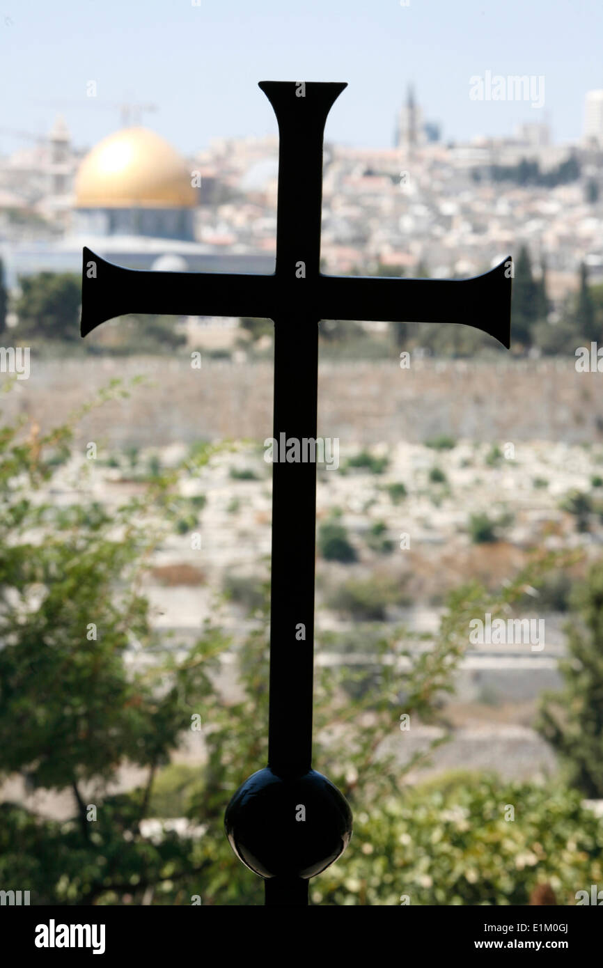 View from Dominus Flevit church Stock Photo - Alamy