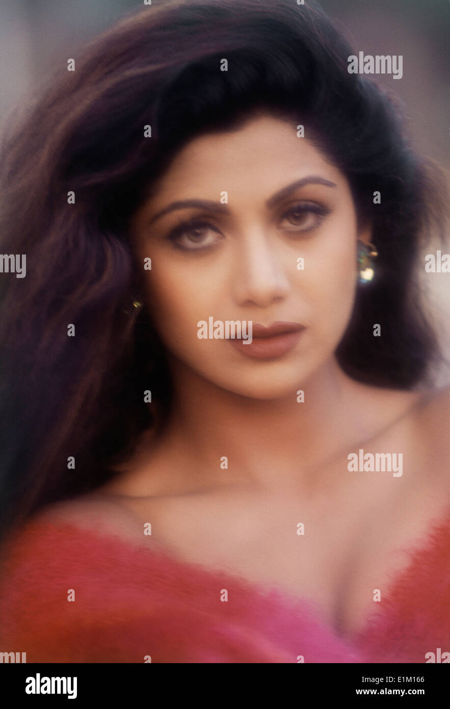 Portrait Indian Film Actress Shilpa High Resolution Stock Photography ...