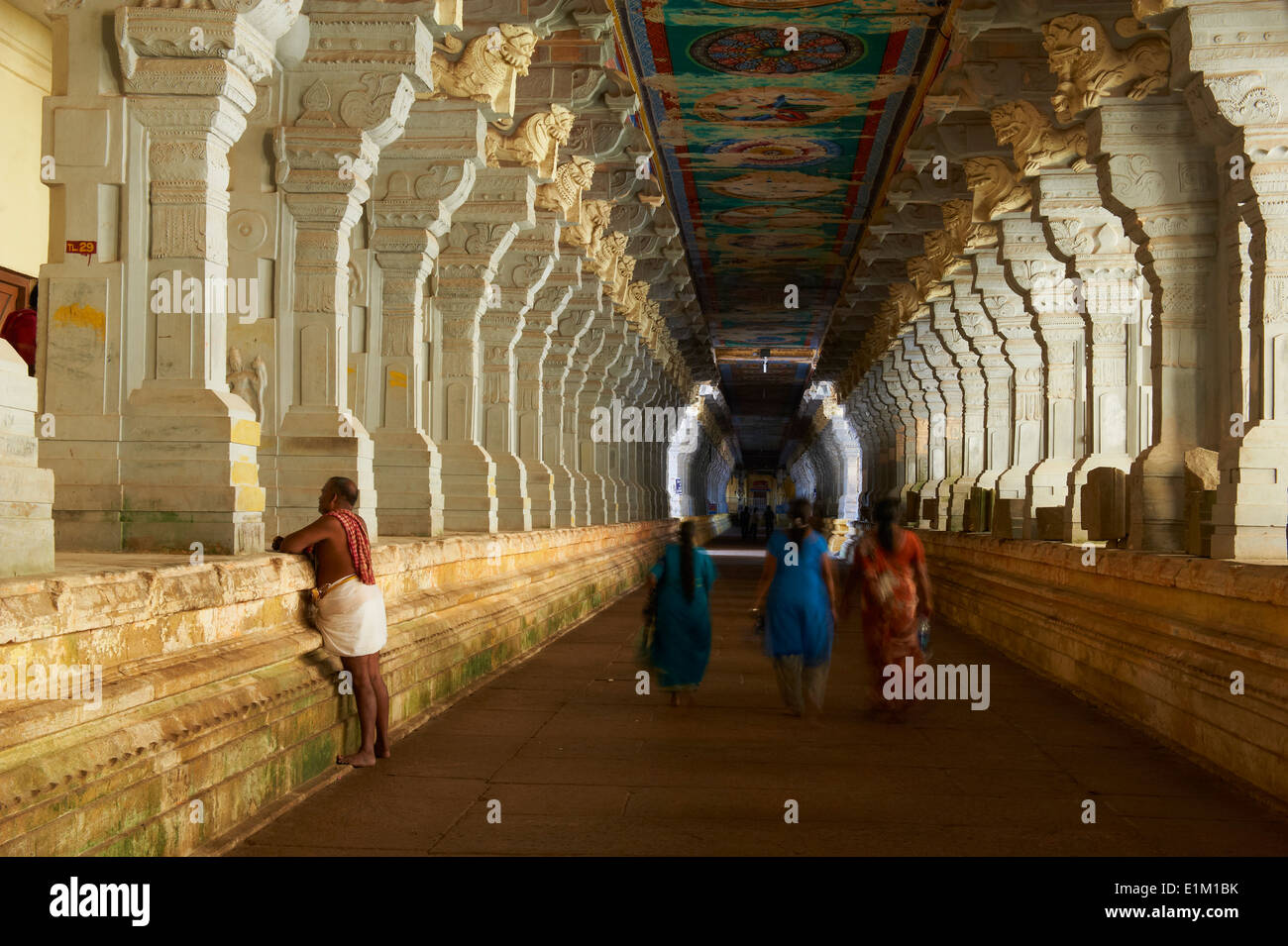 India, Tamil Nadu, Rameswaram, Ramanatha Swami Stock Photo - Alamy