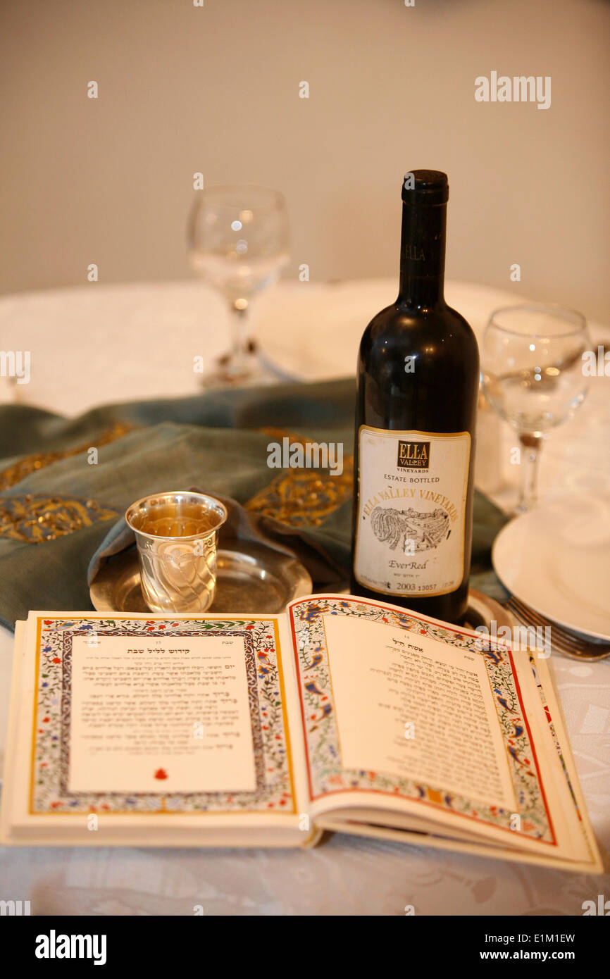 The sabbath table hi-res stock photography and images - Alamy