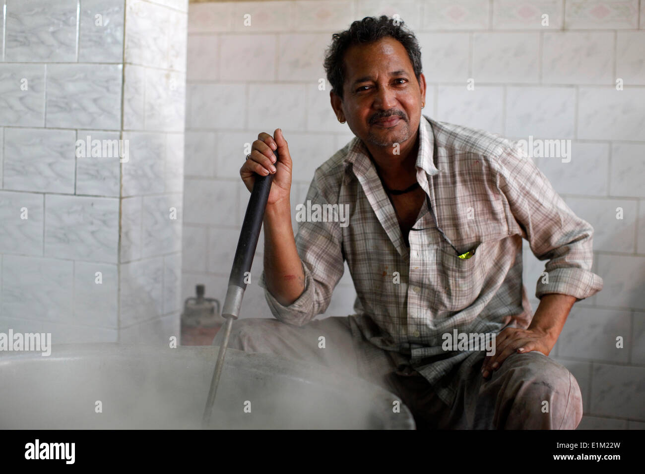 Sweet shop kitchen Stock Photo - Alamy