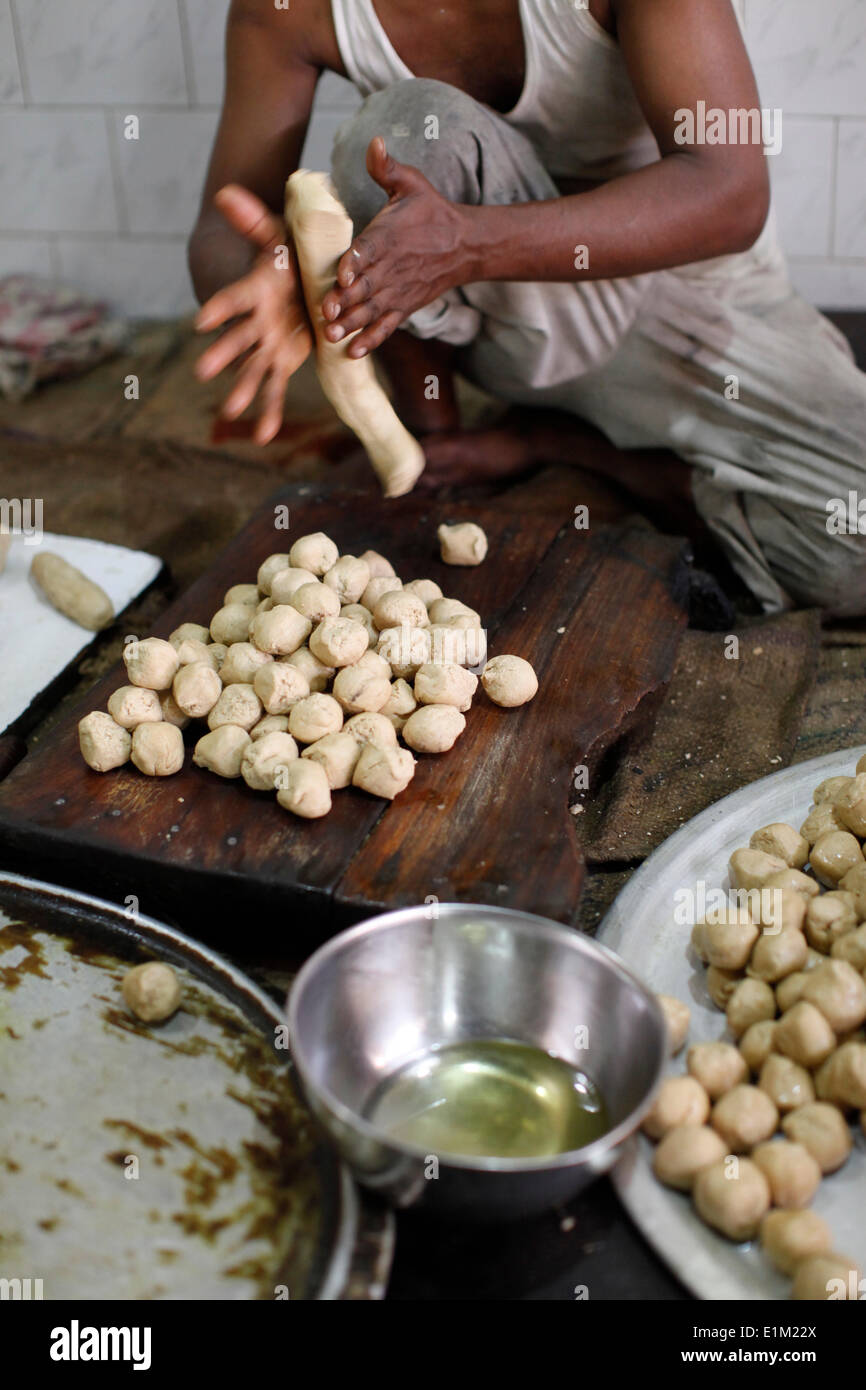 Sweet shop kitchen Stock Photo - Alamy