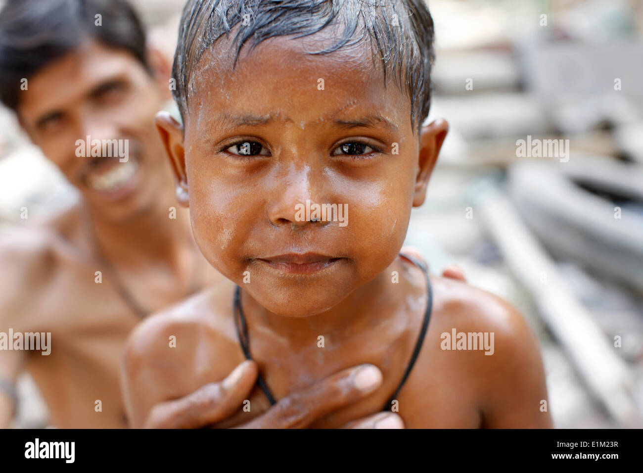 Indian slum boy hi-res stock photography and images - Alamy