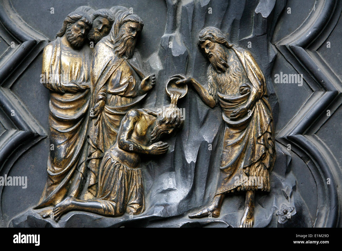 Baptistry of San Giovanni. Saint John the Baptist Stock Photo - Alamy