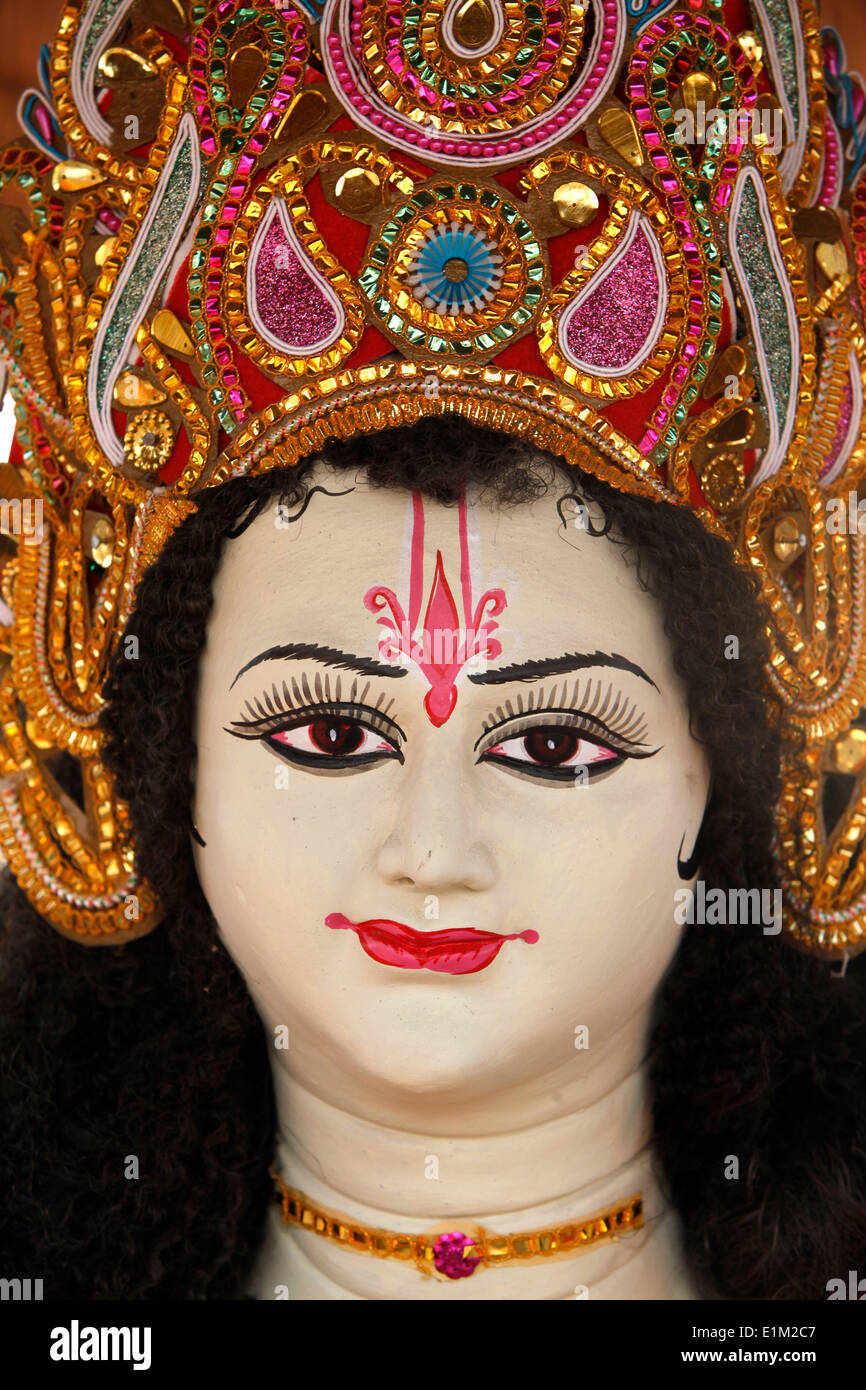 Hindu Goddess statue Stock Photo - Alamy