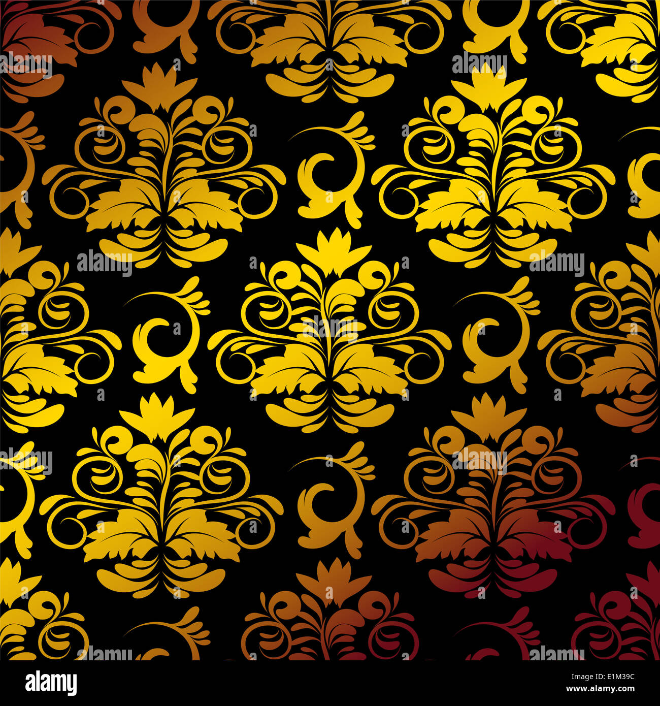 Damask wallpaper pattern hi-res stock photography and images - Alamy