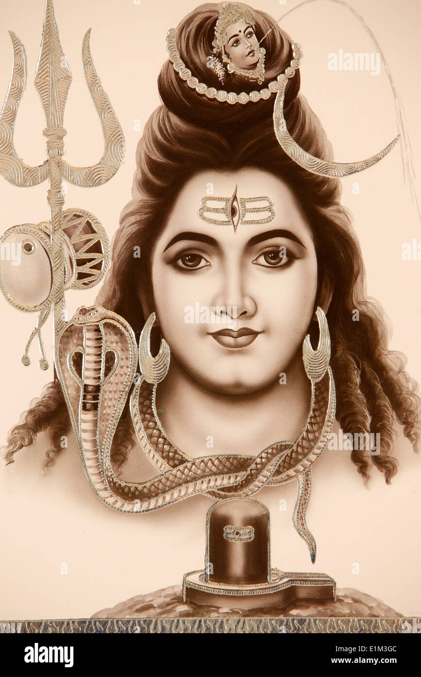 God shiva hi-res stock photography and images - Alamy