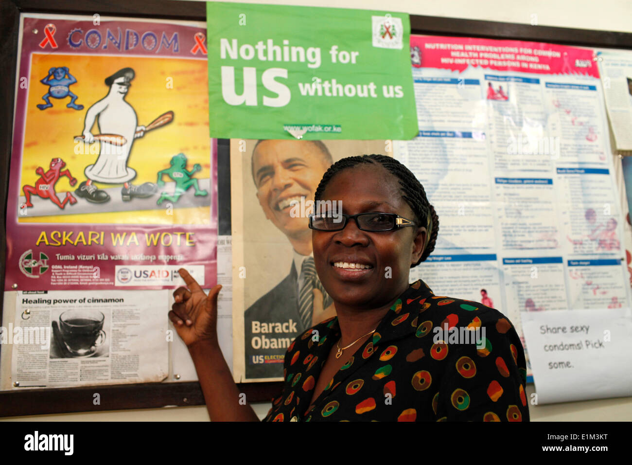 Hellen Otieno heads the Gender Development Project at WOFAK (Women ...