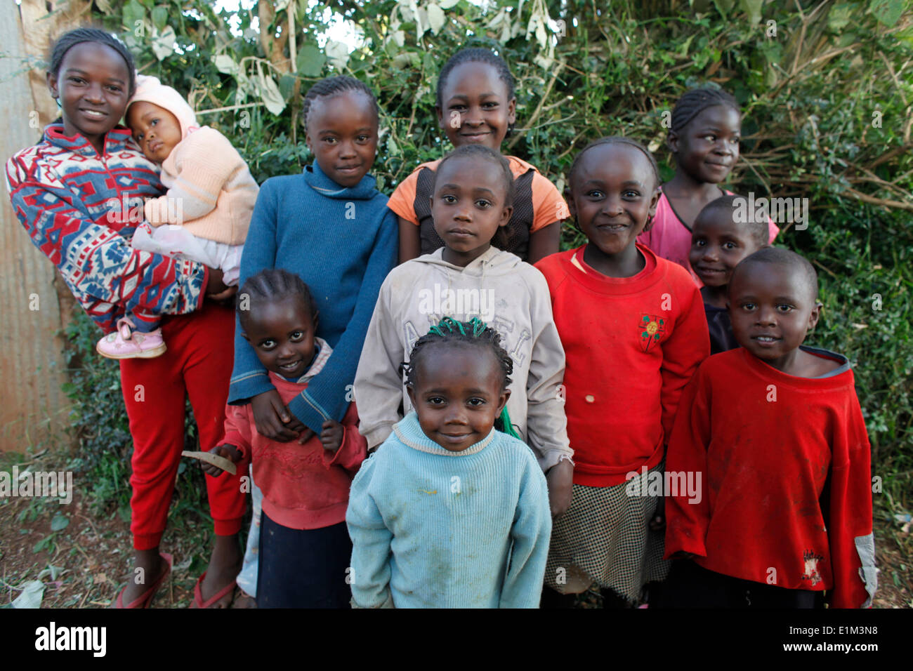 Kenyan boy girl hi-res stock photography and images - Alamy