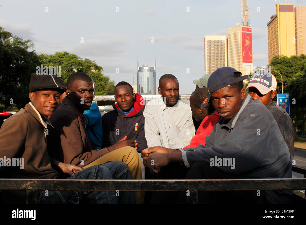Kenyan city worker hi-res stock photography and images - Alamy
