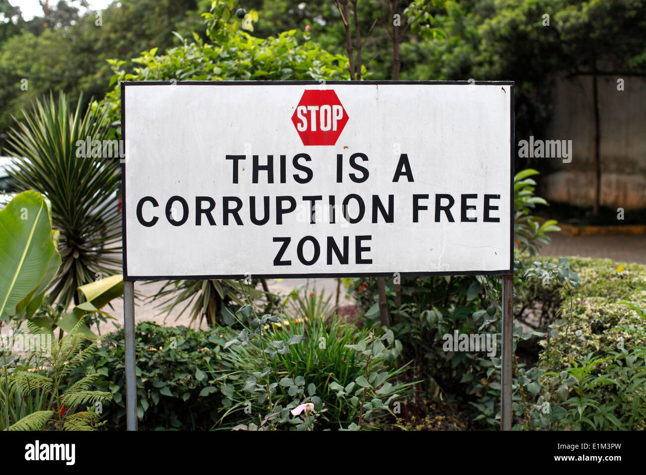 Corruption sign hi-res stock photography and images - Alamy