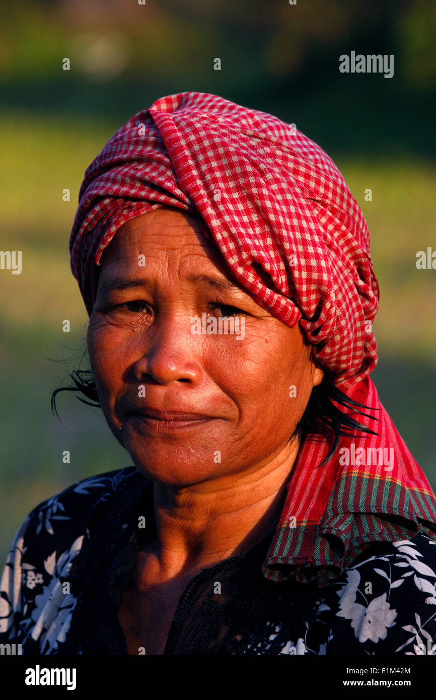 Wearing krama hi-res stock photography and images - Alamy
