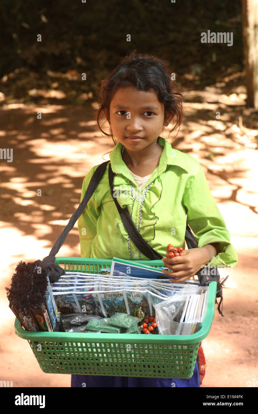 Girl selling postcards hi-res stock photography and images - Alamy