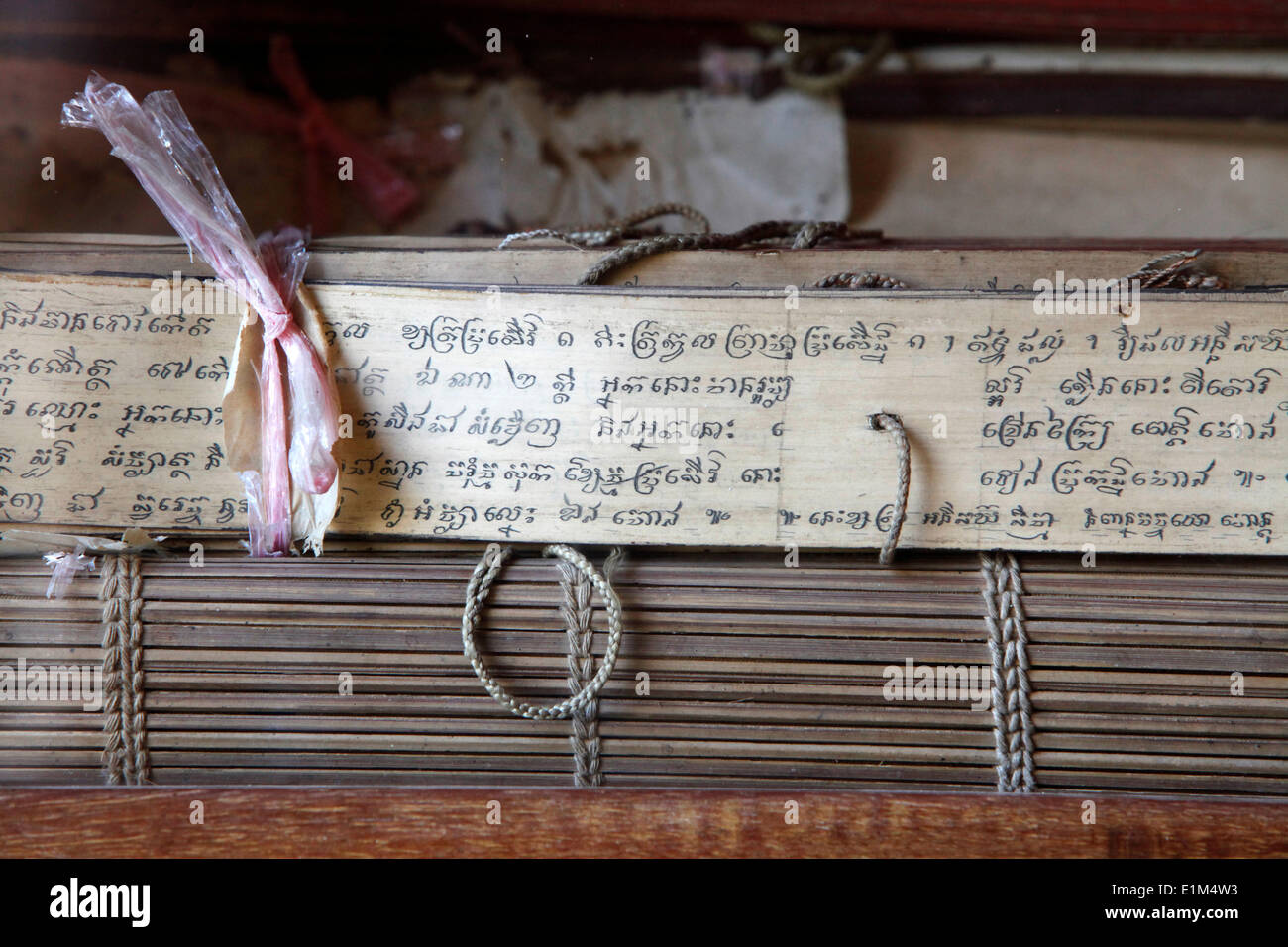 Pali scriptures in the Silver Pagoda Stock Photo - Alamy