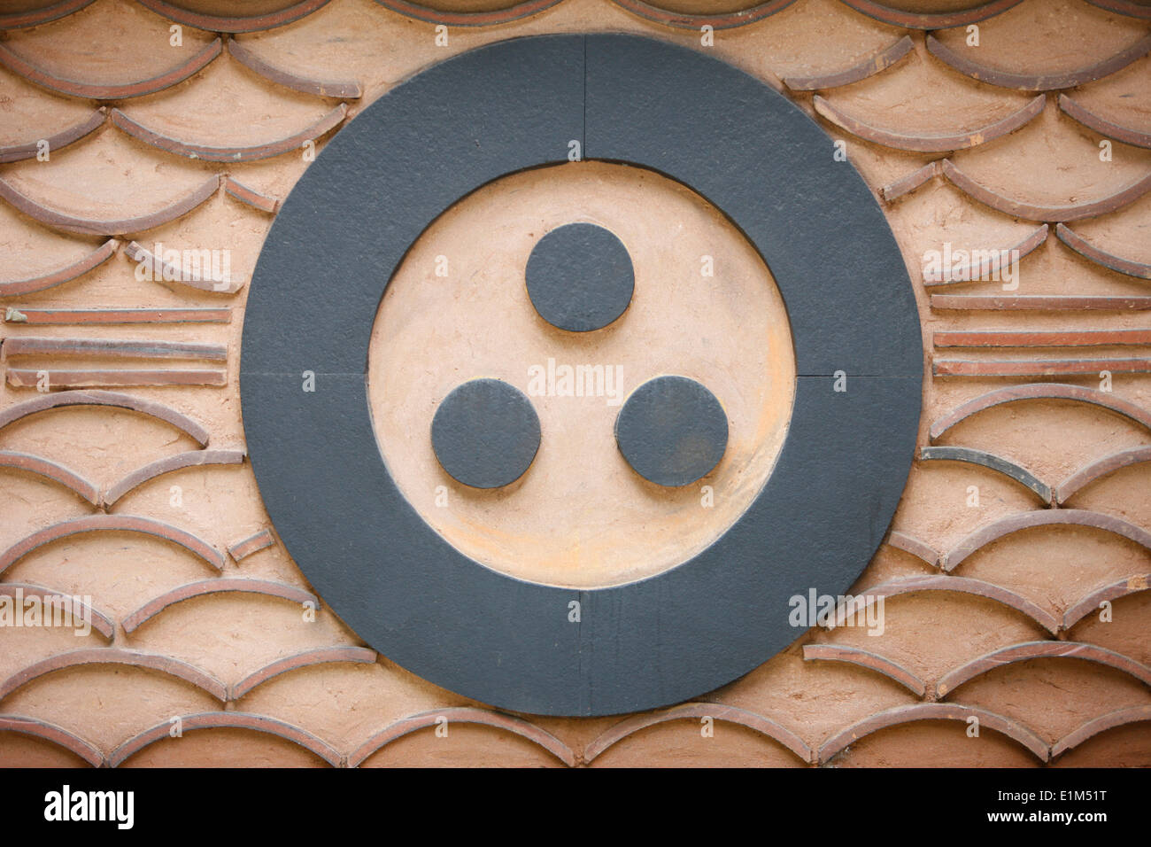 Buddhist symbol. One circle and the 3 jewels of buddhism : the Buddha ...