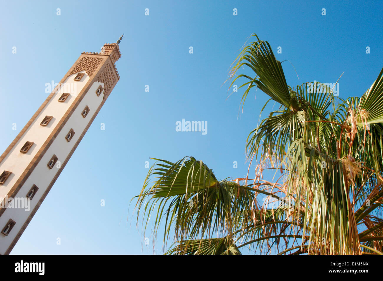 Mohammed V mosque Stock Photo - Alamy