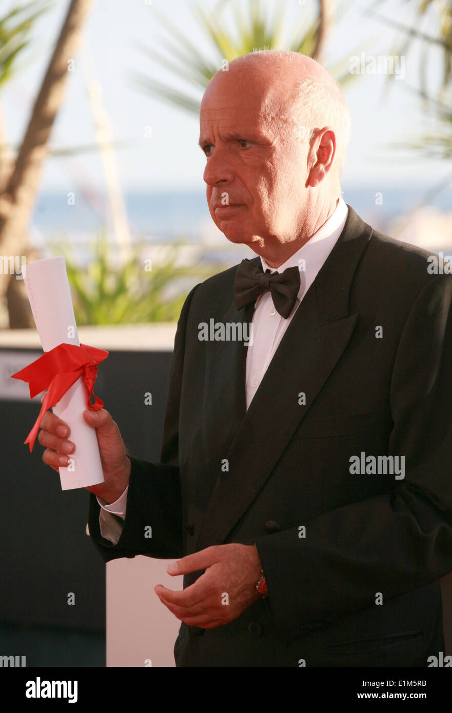 Alain Sarde (for Jean-Luc Godard) with the Jury Prize (ex-aequo) for ...