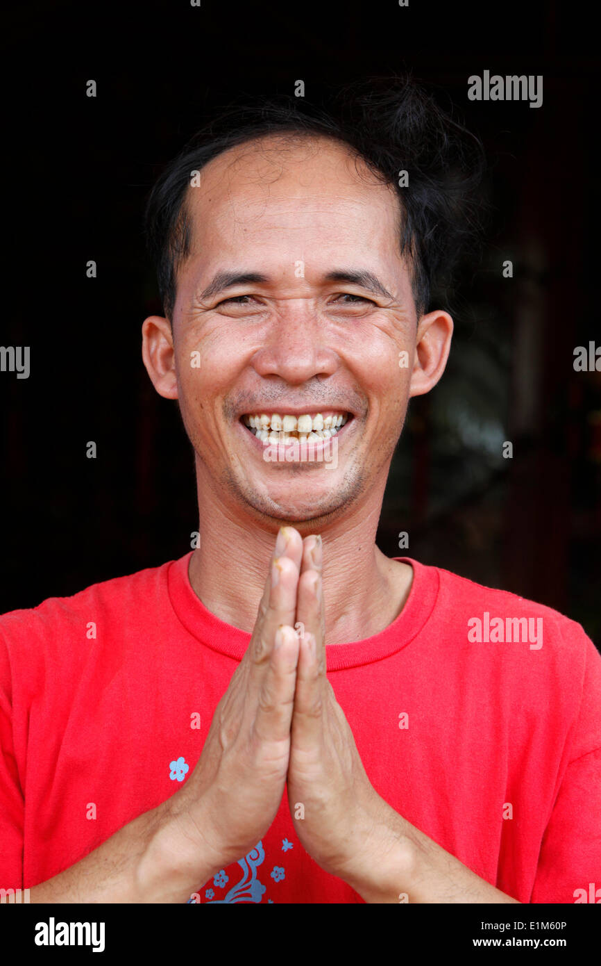 Greeting salutation hi-res stock photography and images - Alamy