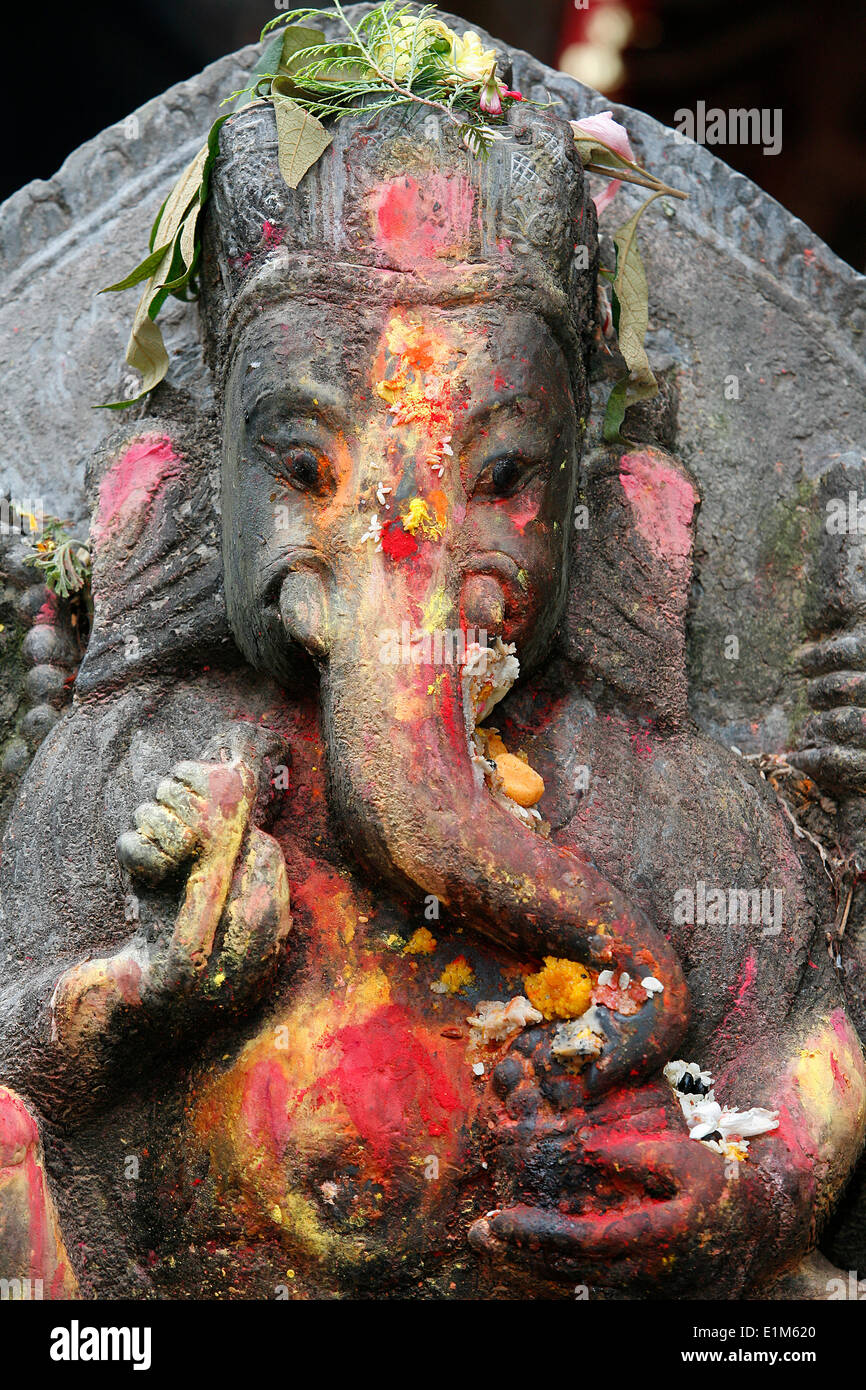 Elephant-headed Hindu god Ganesh Stock Photo - Alamy