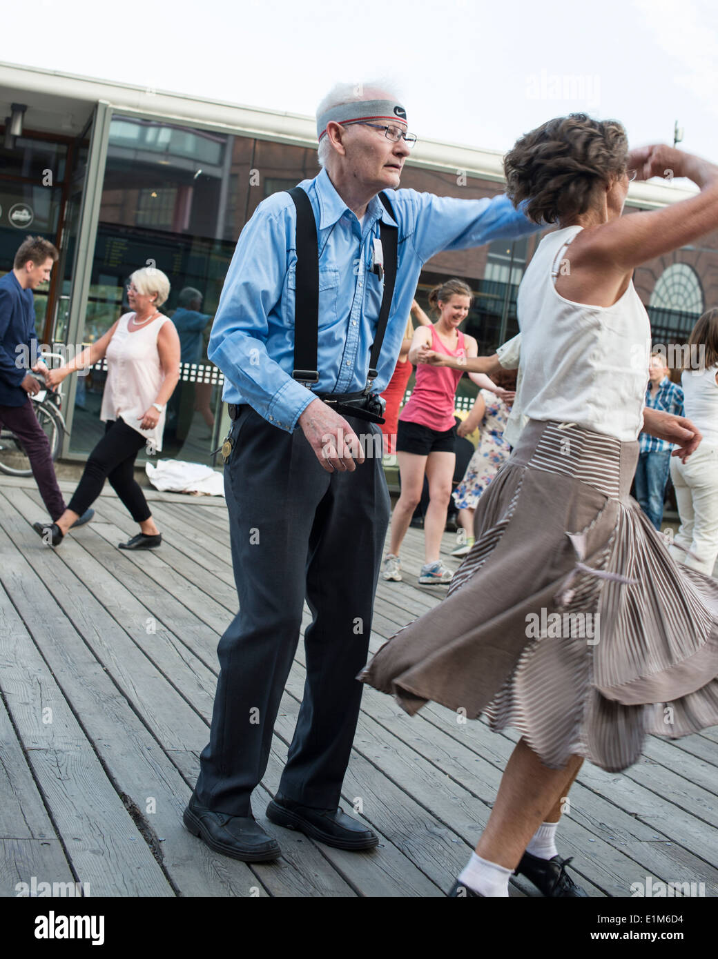 Old folk caucasian hi-res stock photography and images - Alamy